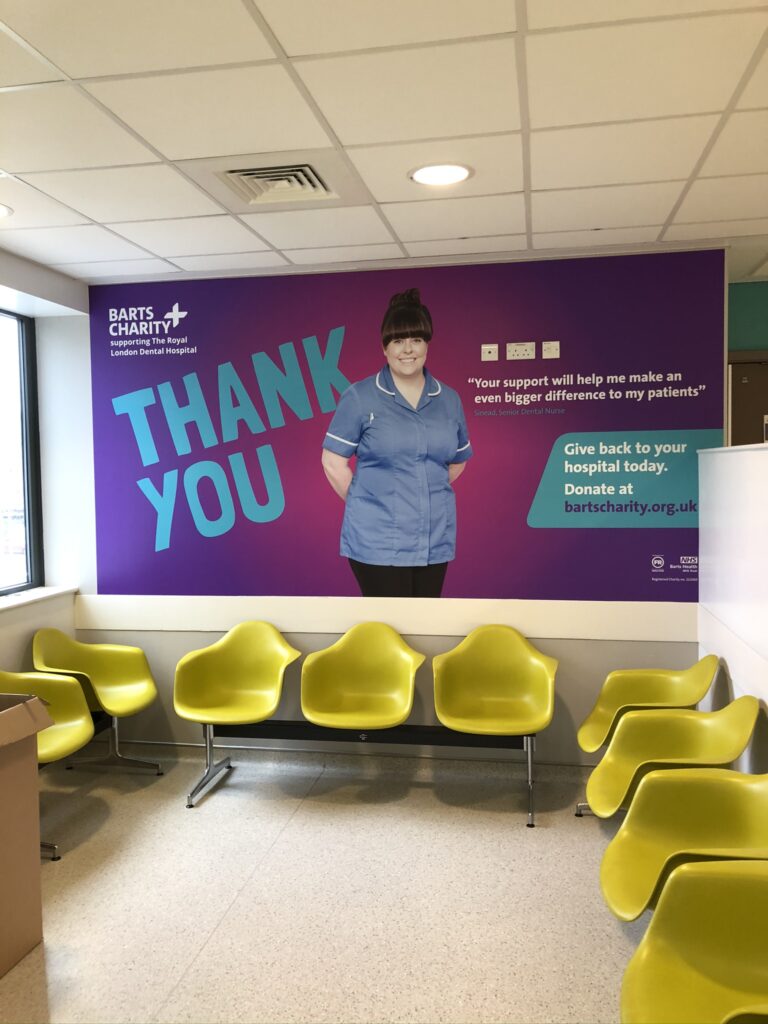 Fundraising signage – Charity - Techniform Graphics