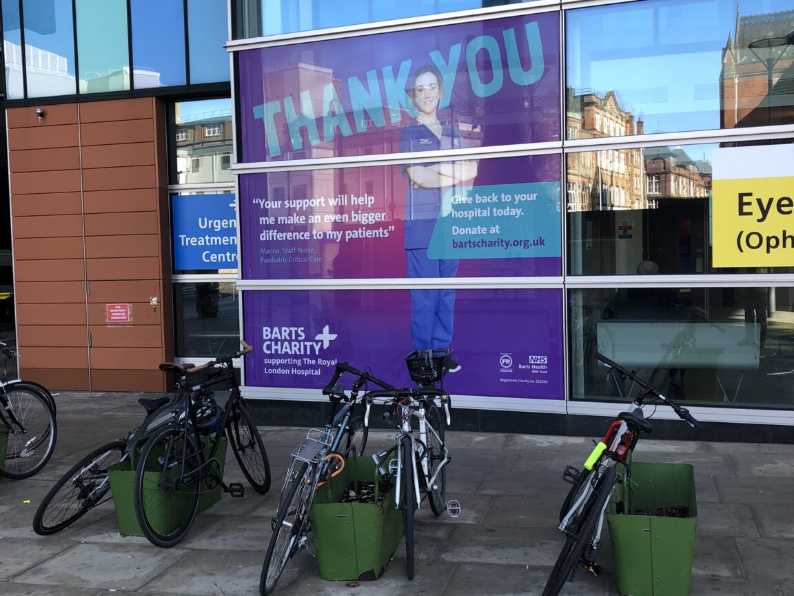 Fundraising signage – Charity - Techniform Graphics